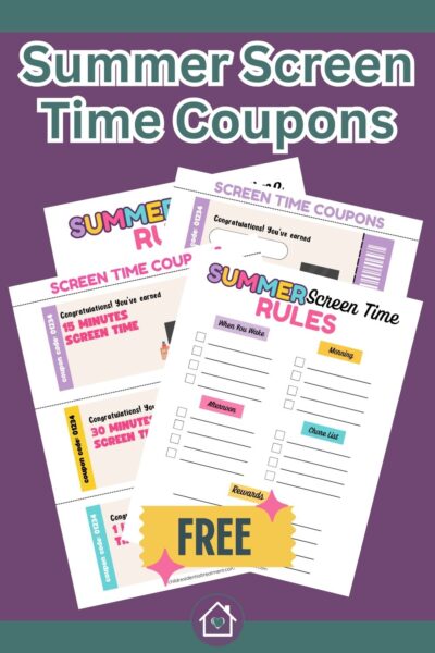 Summer Screen Time Rules (with Free Printable) - Parent Strong